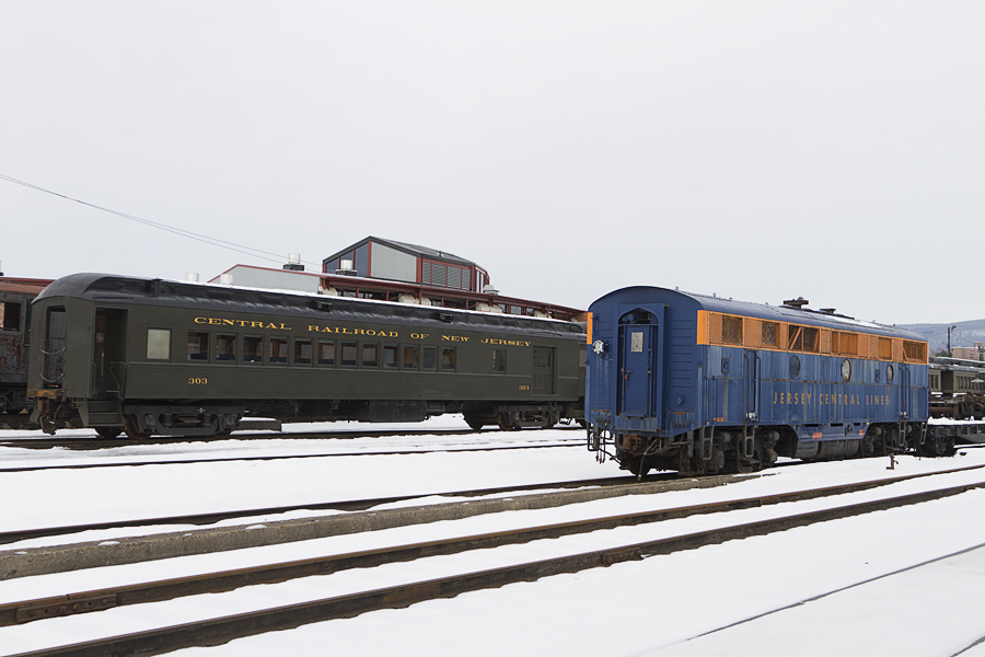 Railway Preservation News • View topic - To "B" continued... CNJ "B" unit is at Steamtown
